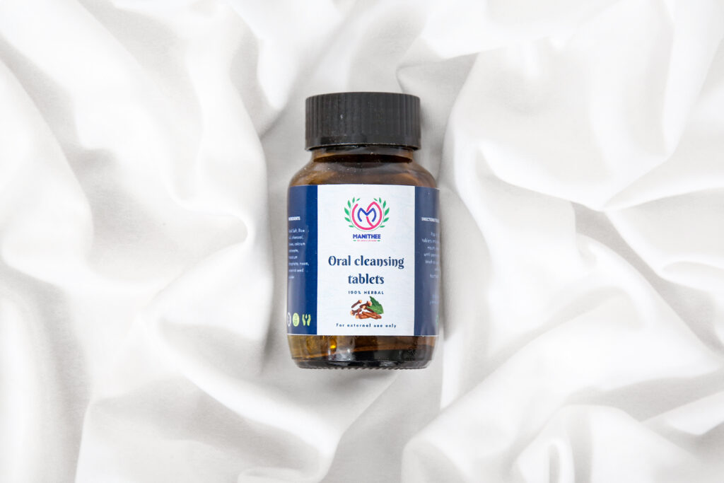 Oral cleansing tablets - Manithee - The Nature's Formula